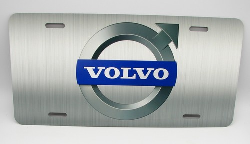 VOLVO METAL CAR LICENSE PLATE AUTOTAG. PRINTED LICENSE PLATE | eBay