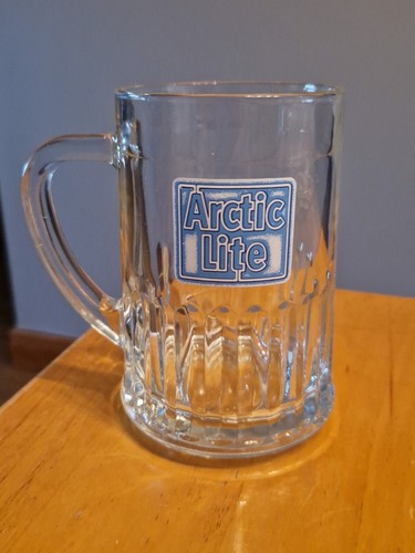 Vintage Arctic Lite Lager Beer Half Pint Glass Tankard Home Bar Man ...