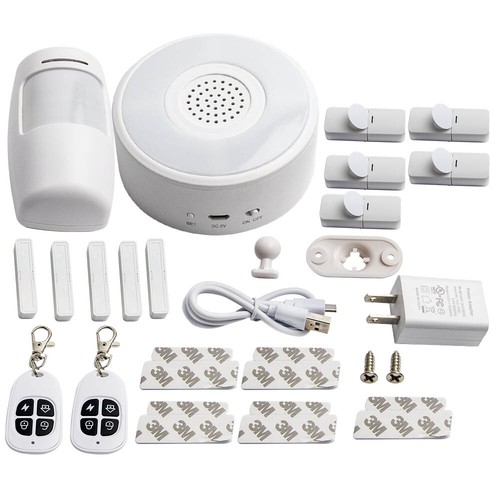 Wireless Home Security System Alarm Security System Kit for Home Office ...
