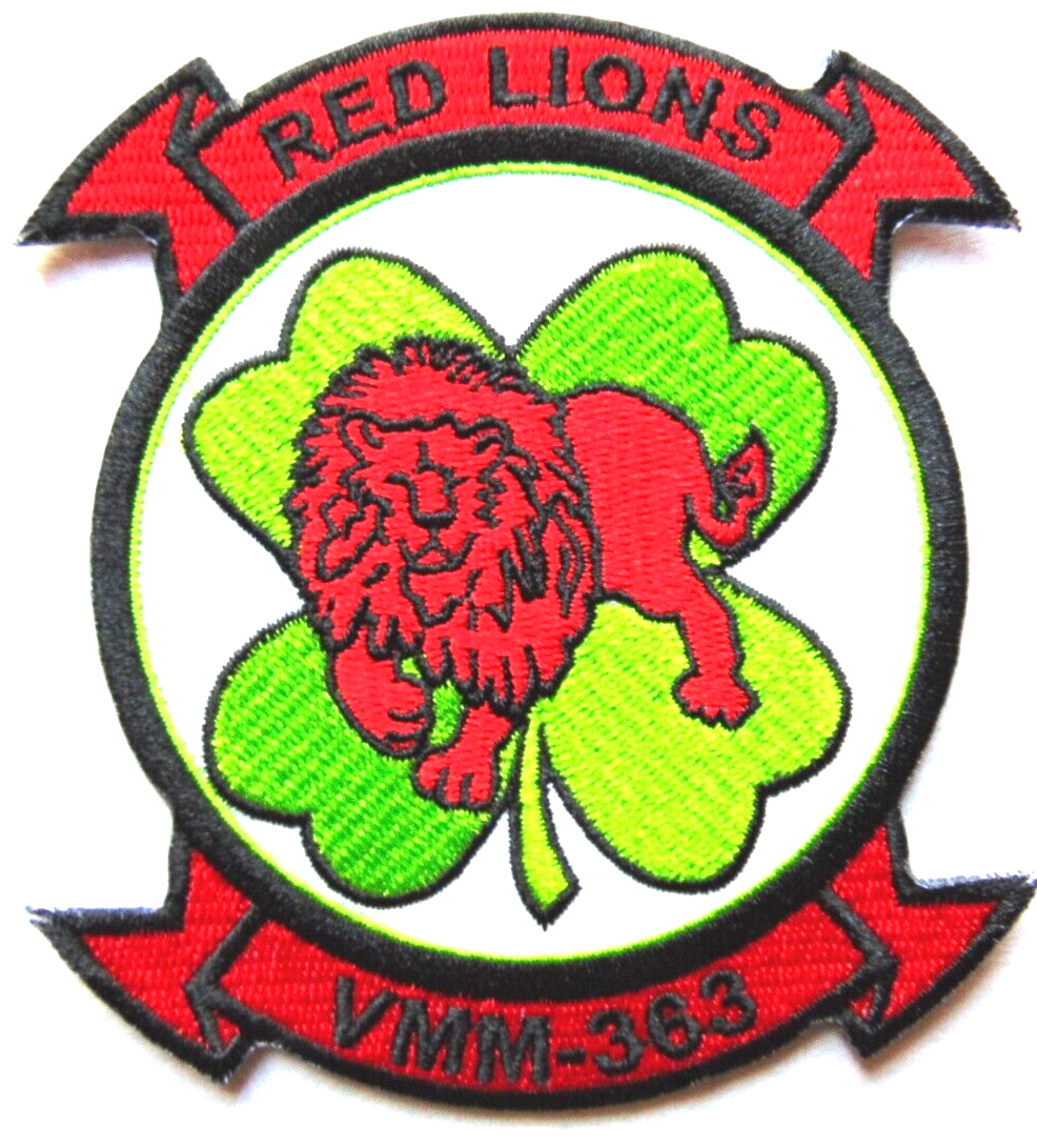 USMC Medium Tiltrotor Squadron 363 (VMM-363) Iron-on/Sew-on Patch | eBay