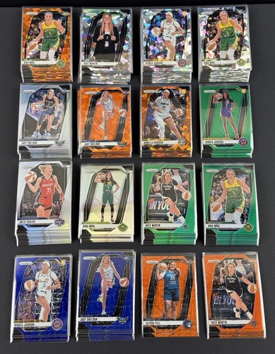 2024 Panini Prizm WNBA ROOKIE PARALLEL Lot *210-CARDS* w/ Dupes ALL-RC ...