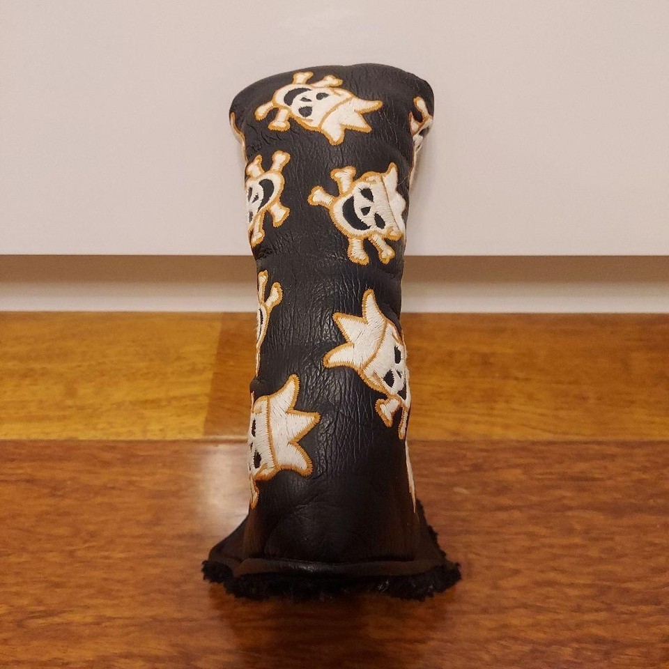 Scotty Cameron 2007 Skull & Bones Scotty Dog Blade Putter Cover Black ...