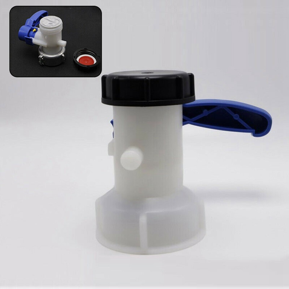 75mm Plastics IBC Tote Tank-Butterfly Connections Valve Tap Outlet ...