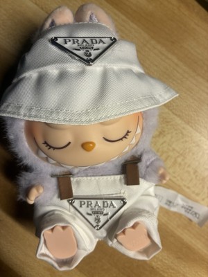 Labubu Outfit – Dior-Inspired White PRADA Monogram Set, NO DOLL OUTFIT ...