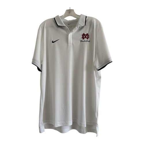 NIKE Men’s Gray Mater Dei HS Basketball Dri Fit Polo Shirt (X-LARGE) | eBay