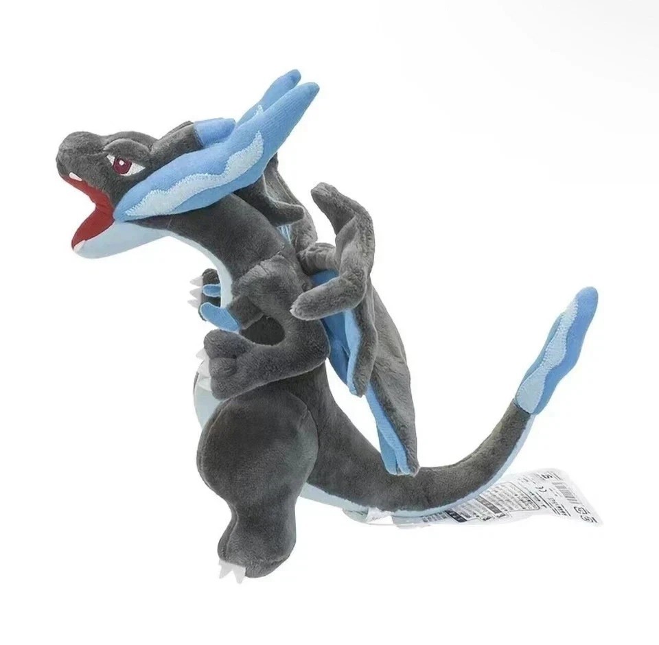 New Mega Charizard X Plush Soft Toy Doll Stuffed Animal Teddy 9" | eBay