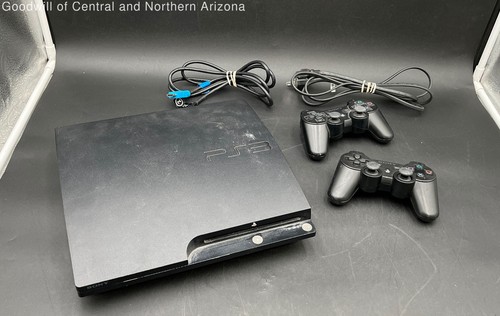 Sony Playstation 3 Slim PS3 CECH-2001A 120GB Game Console Accessories ...