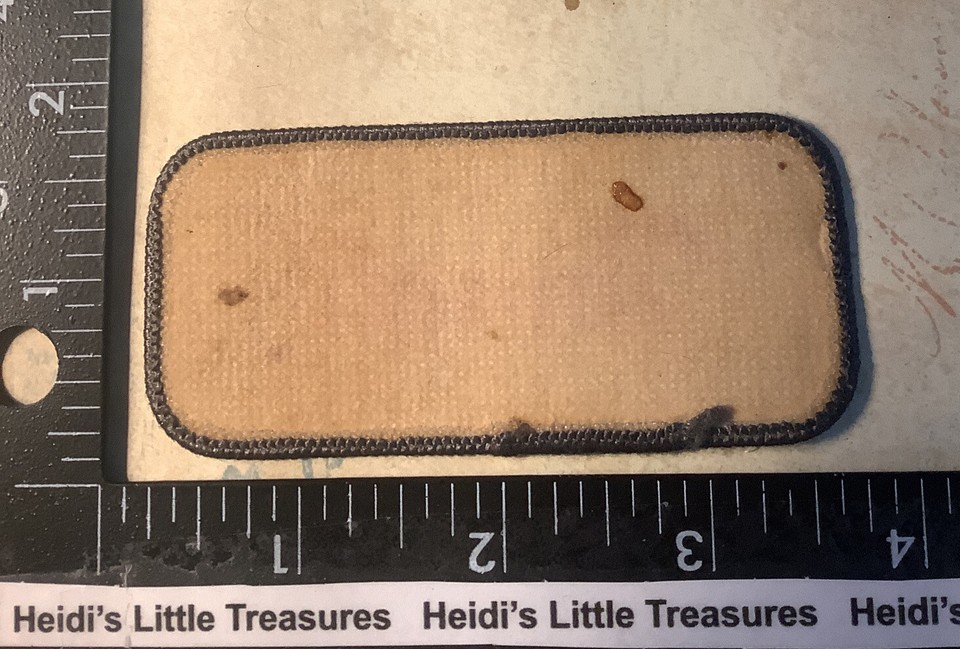 Vintage Rectangle Name Tag Work Uniform Patch Sew-on TERRELL | eBay