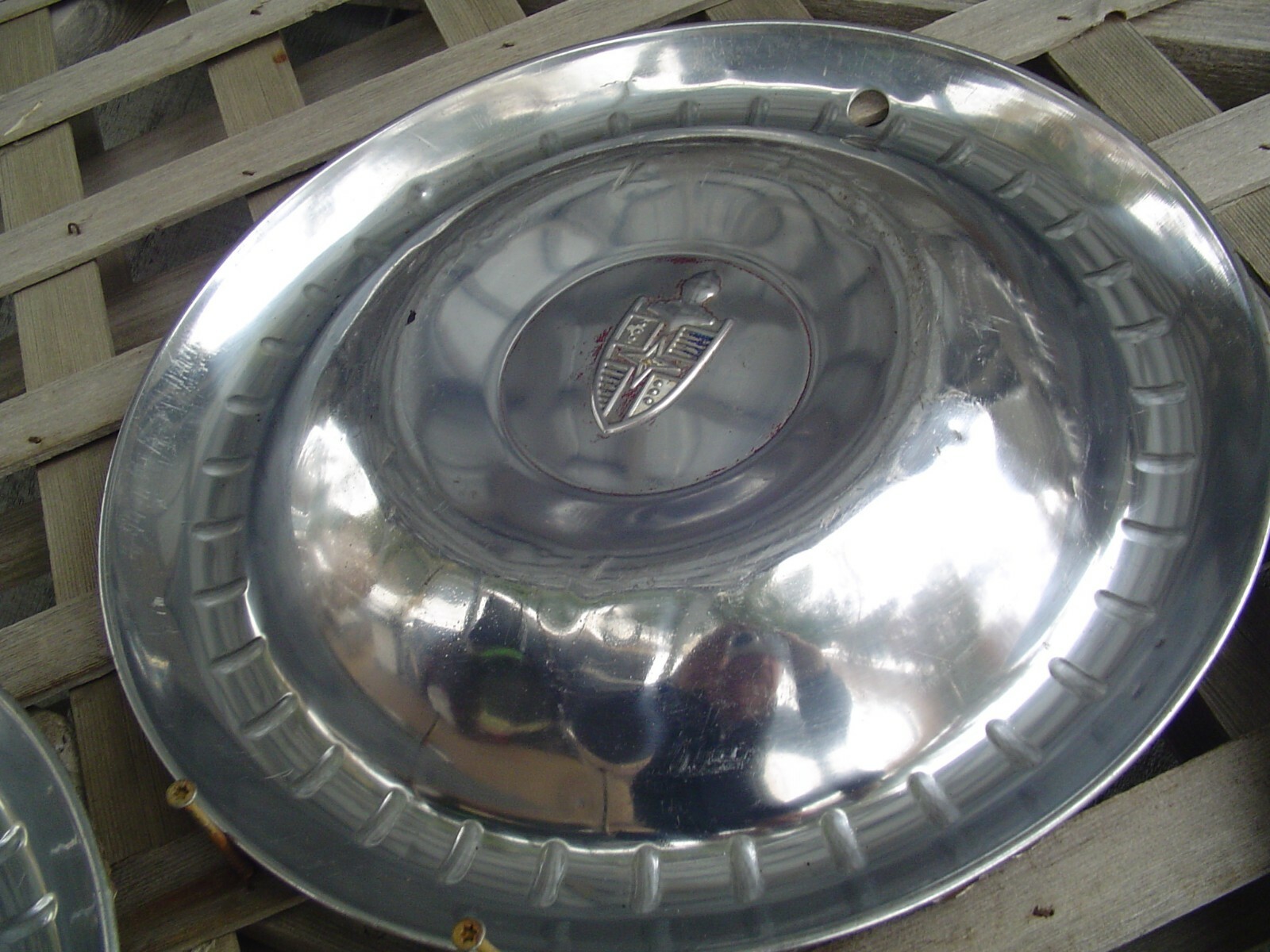 VINTAGE 1952 1953 LINCOLN MARK CONTINENTAL PREMIER TOWN CAR HUBCAPS ...