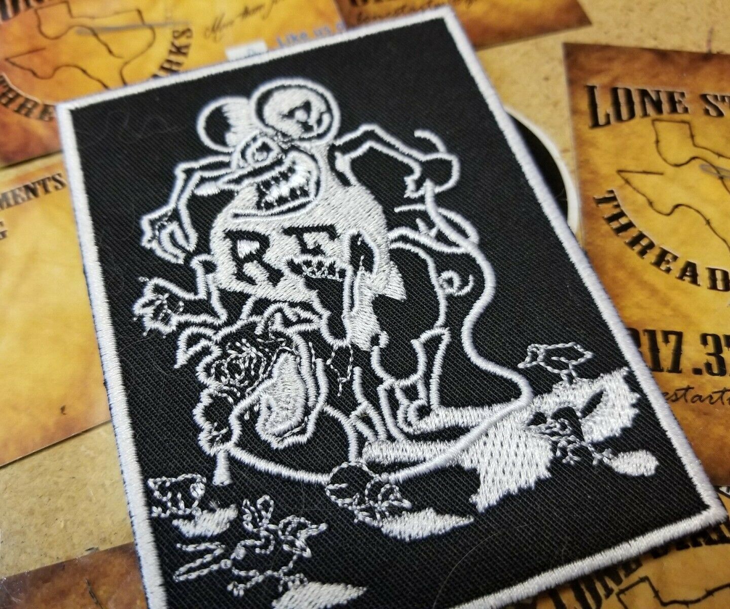 EMBROIDERED RAT FINK PATCH (Please Read Ad) | eBay