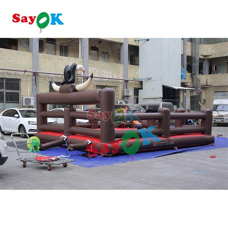 Mechanical Bull Inflatable Bull Bouncy Bouncer Adults Games Rodeo Bull ...