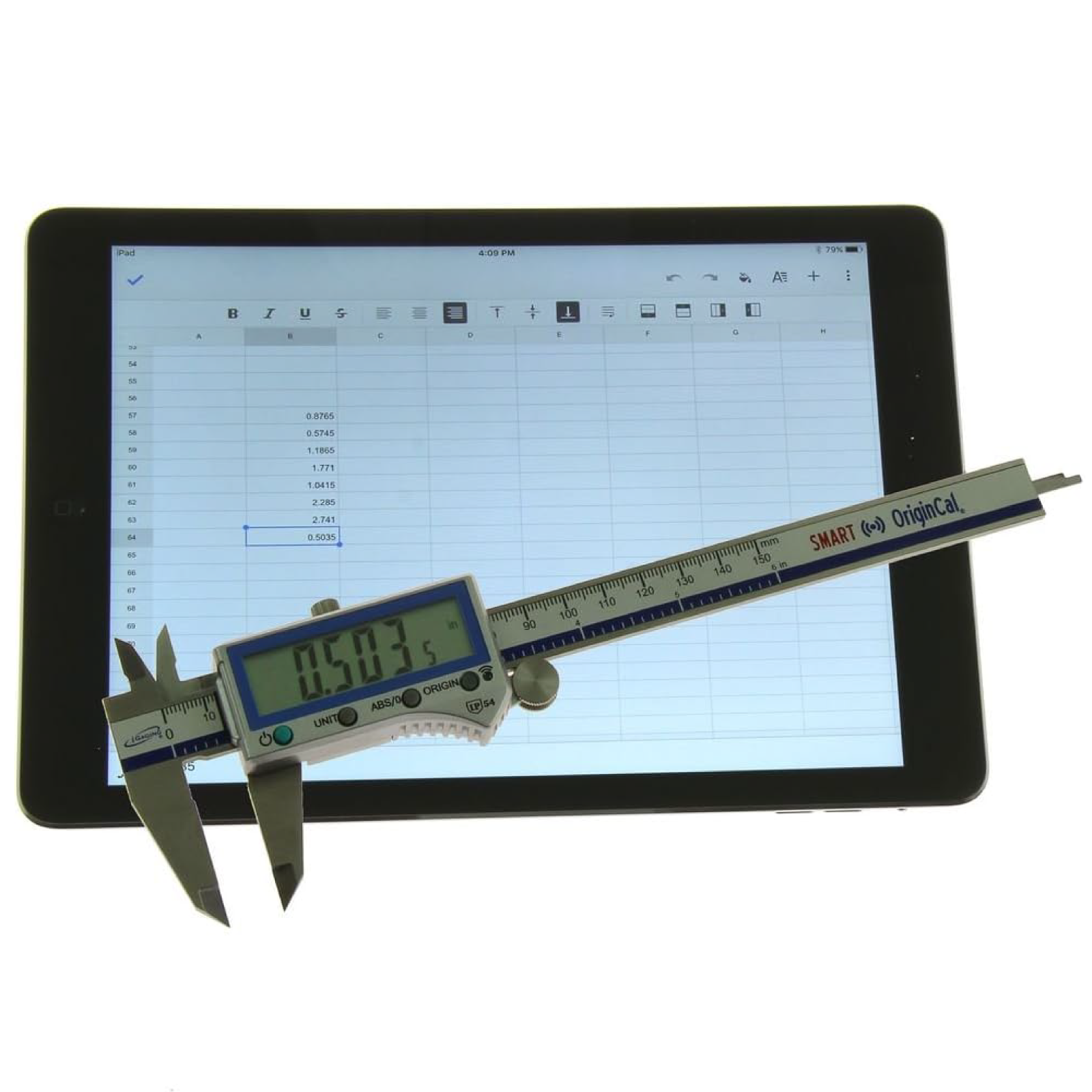 iGAGING ABSOLUTE Digital Vernier Caliper Bluetooth Wireless Data Output ...