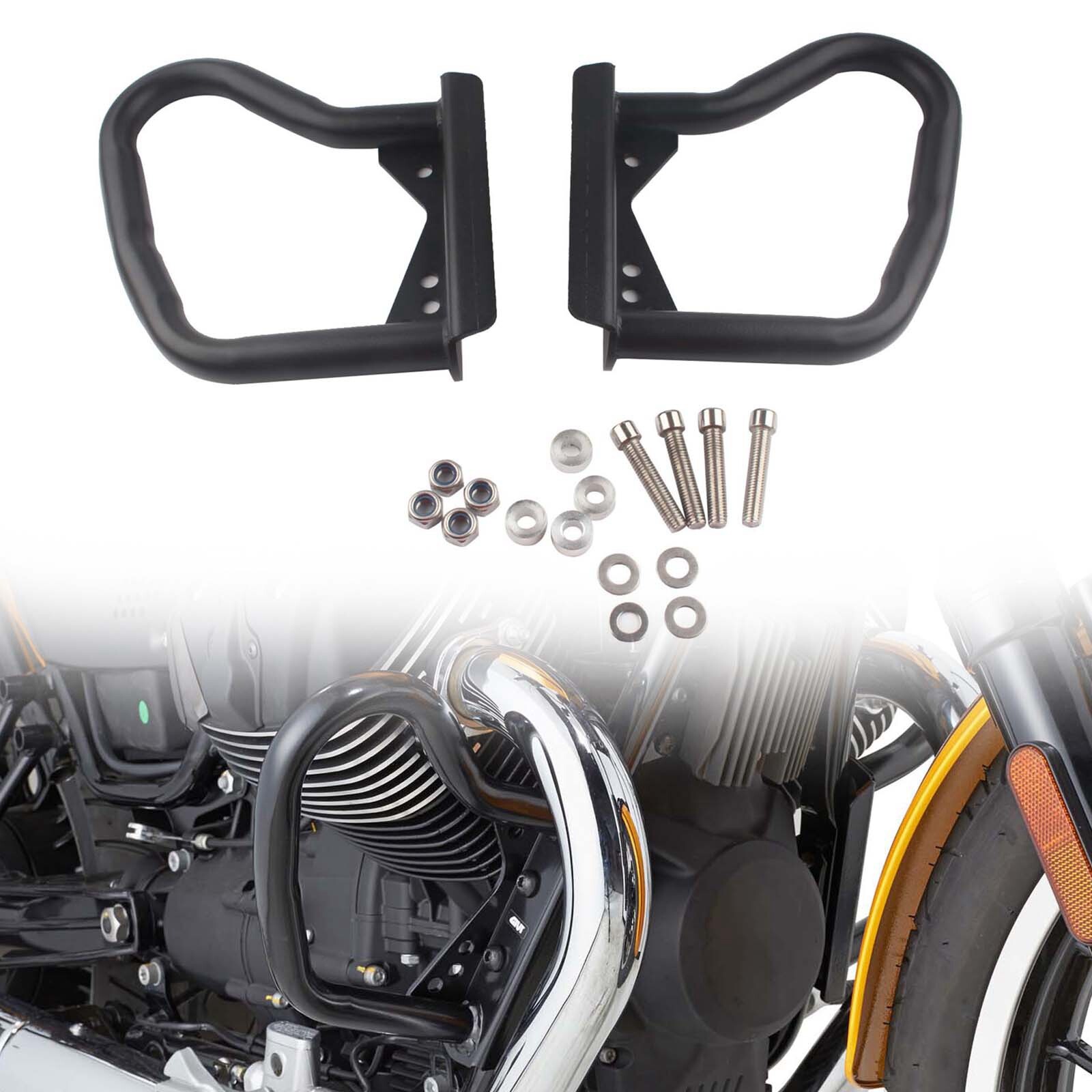 Black Engine Guard Crash Protector Fit For Moto Guzzi V7 II V7III V9 | eBay
