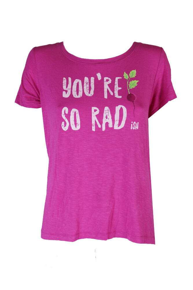 Hue Pink Short-Sleeve You Re So Rad Graphic Pajama T-Shirt M | eBay