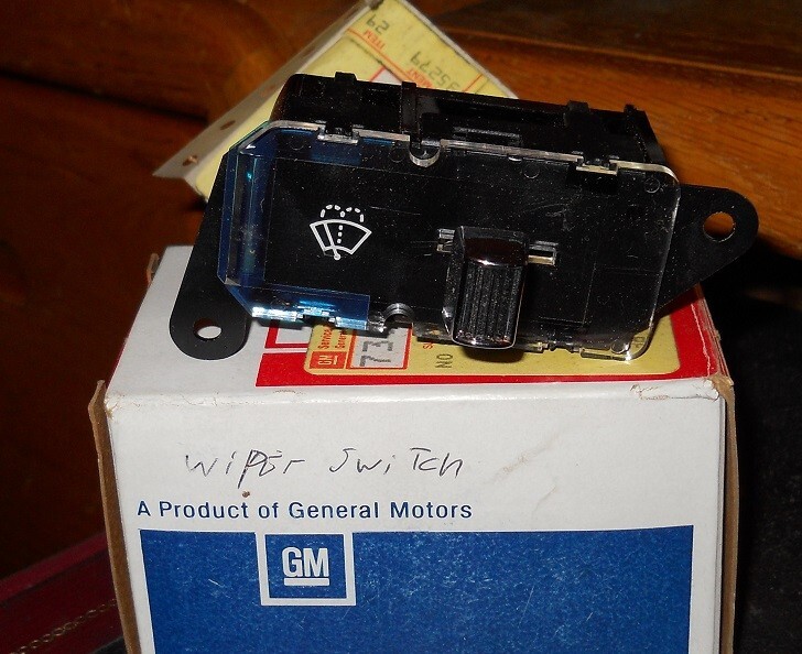 NOS 1978-83 Chevrolet GMC Truck Non-Pulse Wiper Switch D6325A | eBay