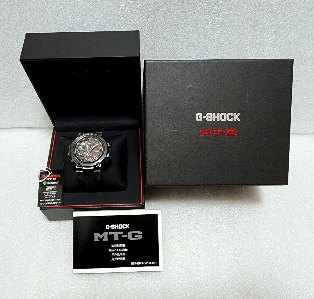 CASIO G-SHOCK MTG-B1000B-1AJF Men's Watch Black Used Japan CASIO G-SHOCK MTG-B1000B-1AJF Men's Watch Black Used Japan