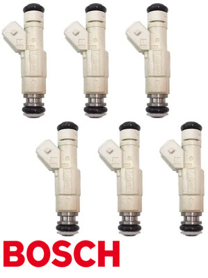 6 X BOSCH 36LB/380CC FUEL INJECTOR FOR HSV XU6 VT VX L67 SUPERCHARGED 3 ...