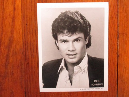 JOHN LOPRIENO ("One Life To Live/Cord Roberts")Signed Black/White 7 X 9 Photo | eBay