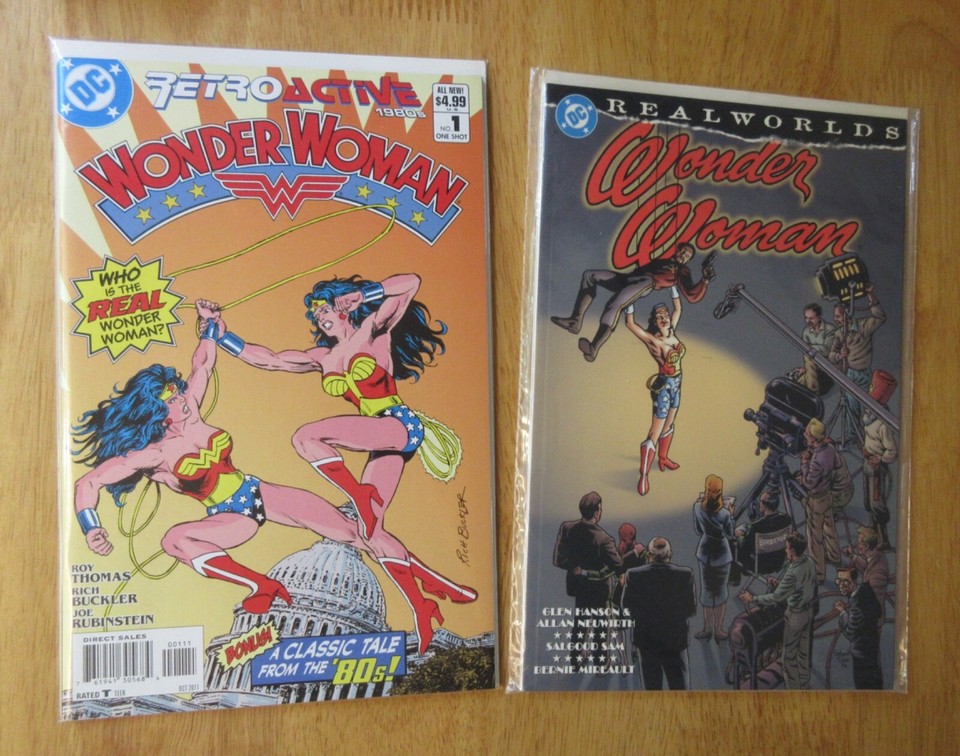Lot of *5* WONDER WOMAN Specials! '77/Lynda Carter + 75th Anniv + '80s ...