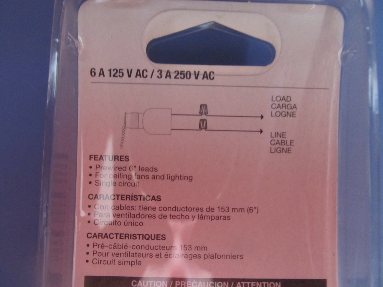 Gardner Bender Electrical All Angle Pull Chain Switch, SPST On/Off GSW ...