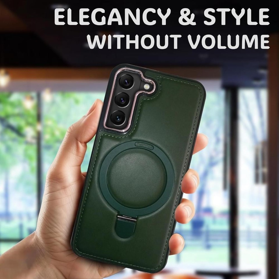 Business Style Leather Case for Samsung S22 (not Plus,Ultra) with Ring ...