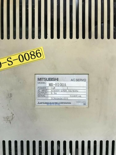 Mitsubishi Servo Driver MR-H100A 180 days Warranty # | eBay
