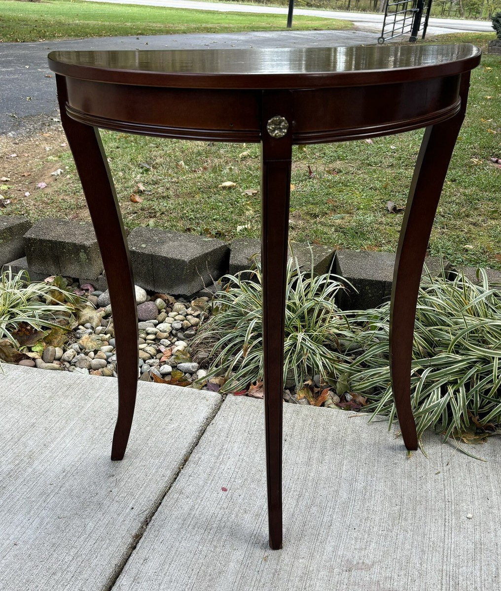 Bombay Buffet Table Vintage Bombay Co. Corner Accent Table – Settled