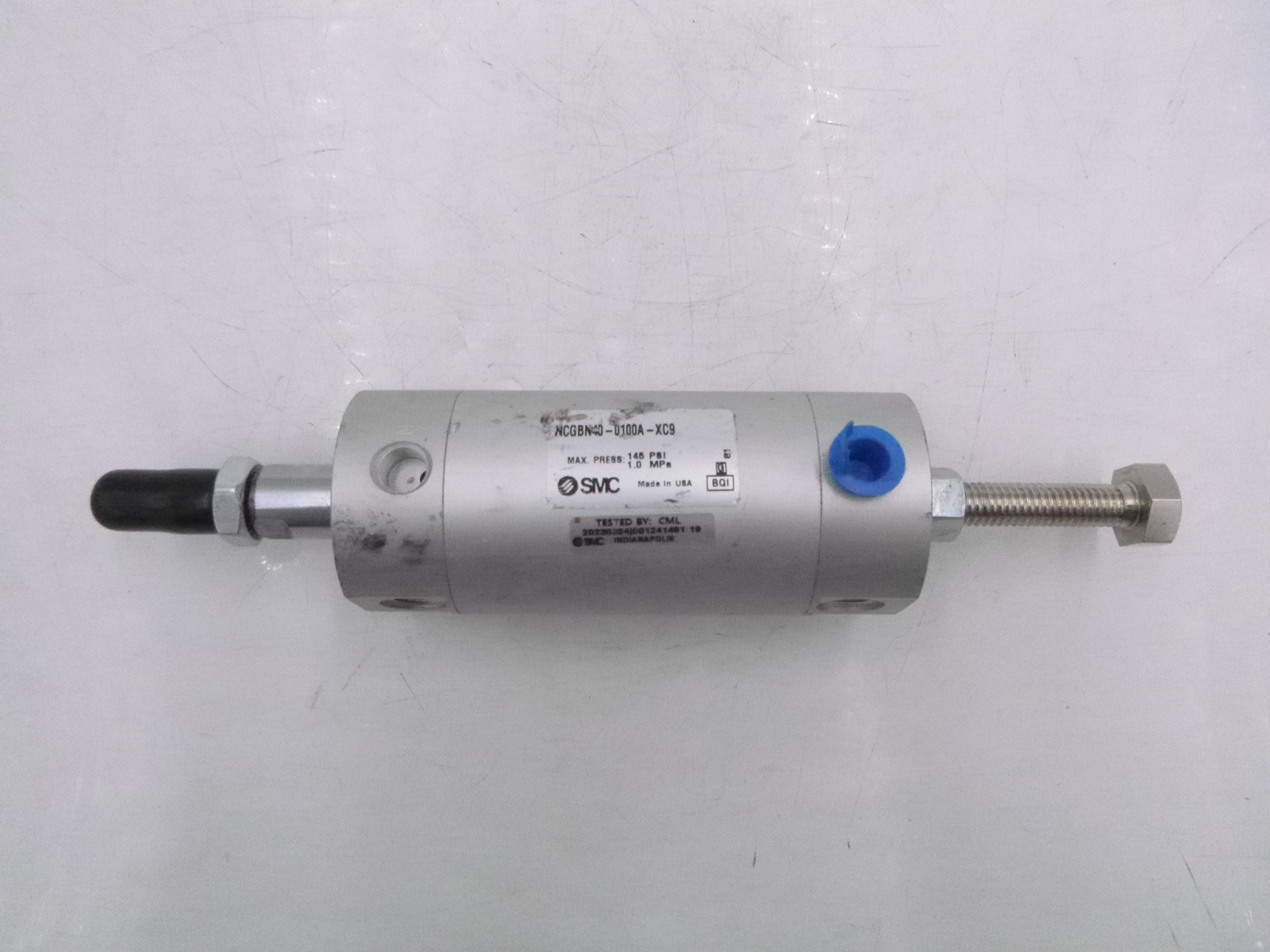 SMC NCGBN40-0100A-XC9 Round Base Cylinder 145 PSI 1.0 MPa | eBay