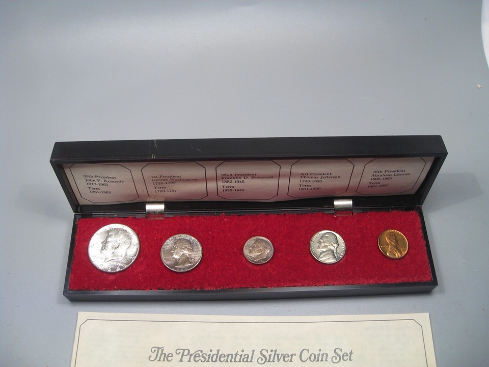 Presidential 1964 Silver Coin set w/ toning. | eBay