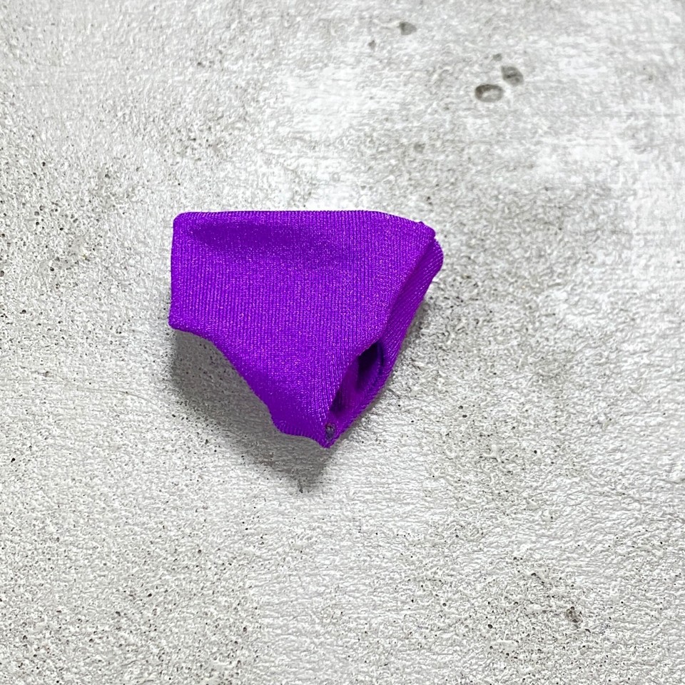 PB-UW-MAG: 1/12 scale Fabric purple trunks for 6" action figure (No ...