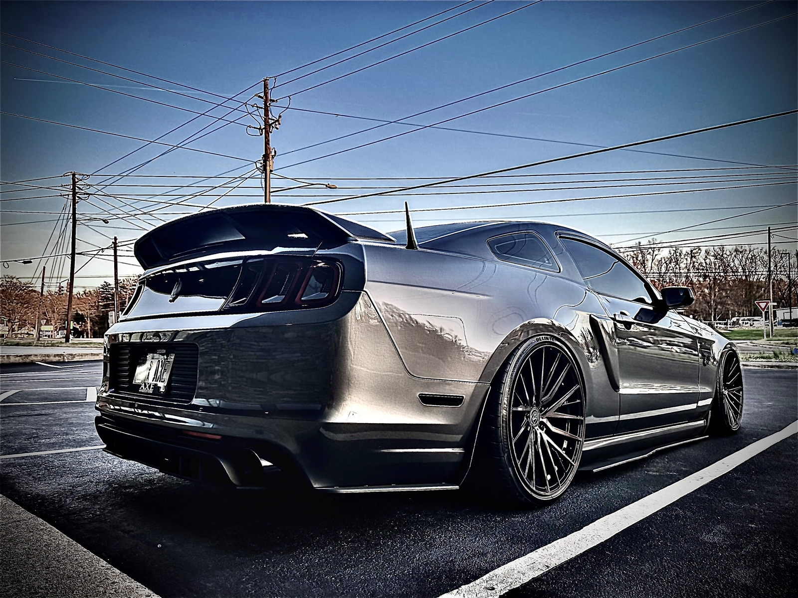 (Set of 4) Axe EX40 Wheels 22x10.5 5x114.3 +40 mm Black Rims 22'' Inch ...