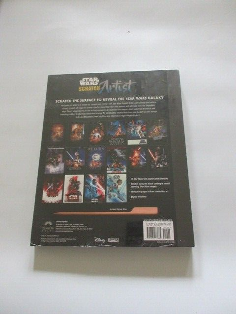 Star Wars scratch artist book NIP | eBay