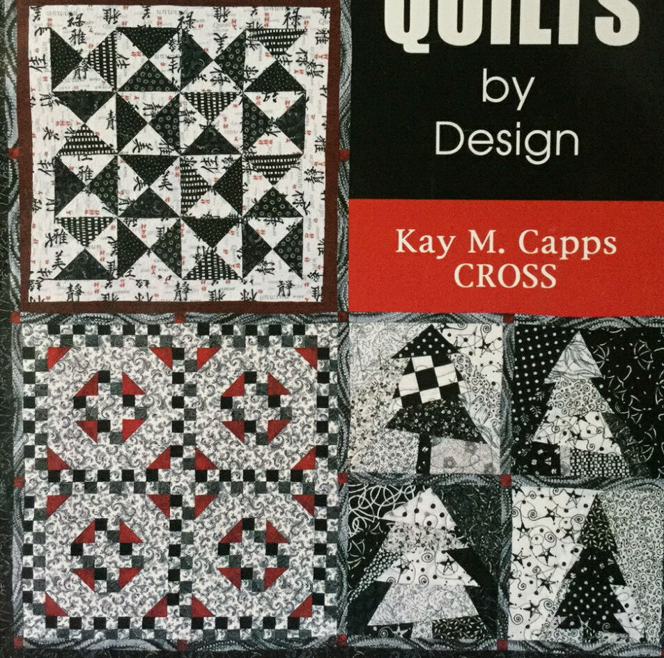 Black and White Quilts by Design by Kay M. Capps Cross (2006, Perfect ...