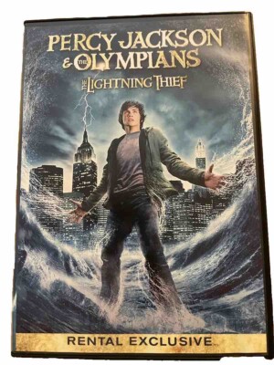 Percy Jackson & The Olympians: The Lightning Thief DVD Percy Annabeth ...