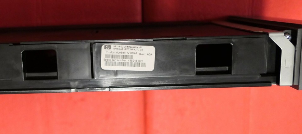 HP 435245-001 Left side magazine SPS MAG 1/8 G2 tape autoloader AH862A ...