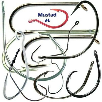 Mustad Fishing Hooks ~ Choose Model, Size and Quantity | eBay