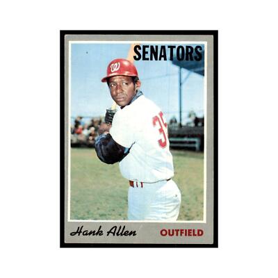 1970 Topps (Damaged) Hank Allen Baseball Cards #14 | eBay