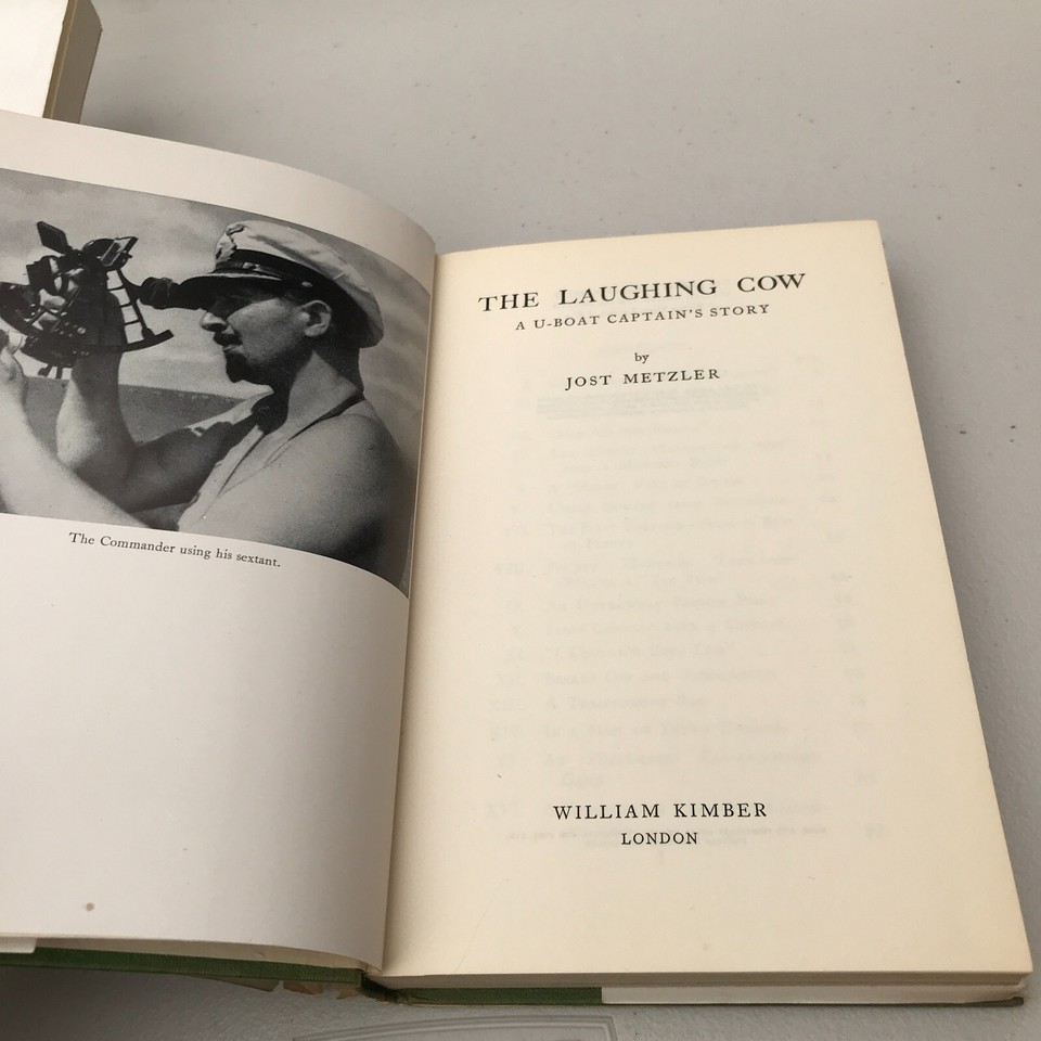 The laughing cow a U-Boat captain story 1955 book | eBay