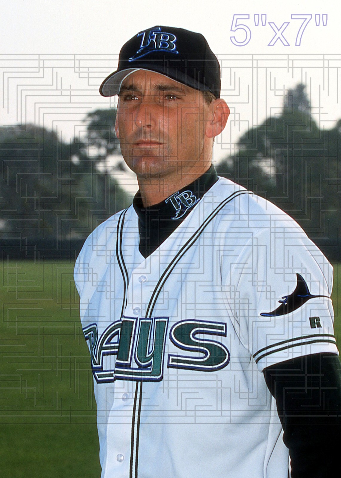 Rusty Meacham - 2001 Tampa Bay Devil Rays - choose a size - full color ...