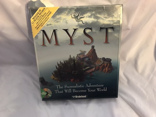 Big Box Lot Myst & Riven Sequel Complete PC Games Complete W Hint Books ...