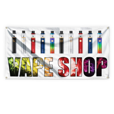 Vape Shop #2 Outdoor Advertising Printing Vinyl Banner Sign With ...