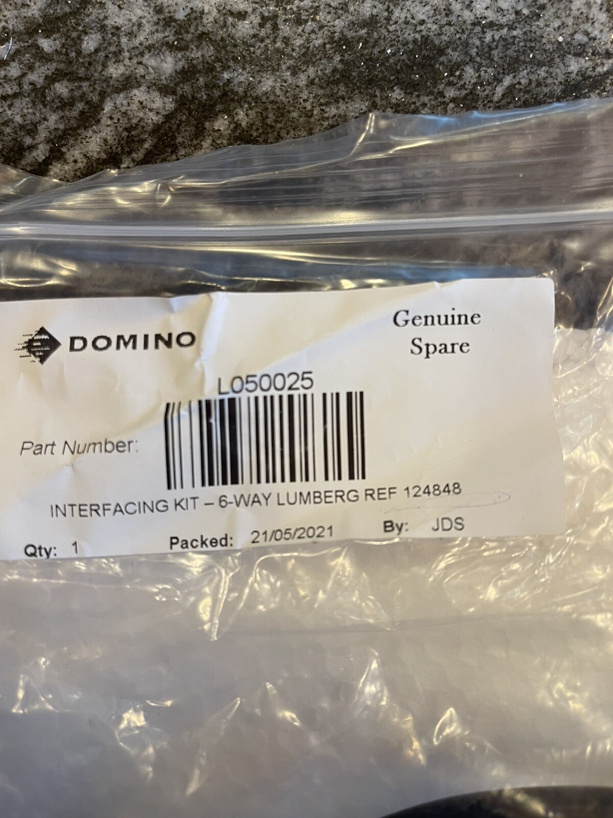 Domino L050025 Interfacing Kit-6-Way Lumberg 8 Pin Control Cable 124848 ...