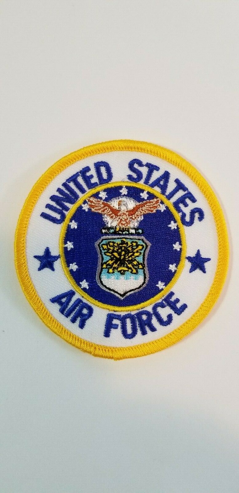 United States Air Force Embroidered Iron On Sewn On Patch 3" USAF FAST ...