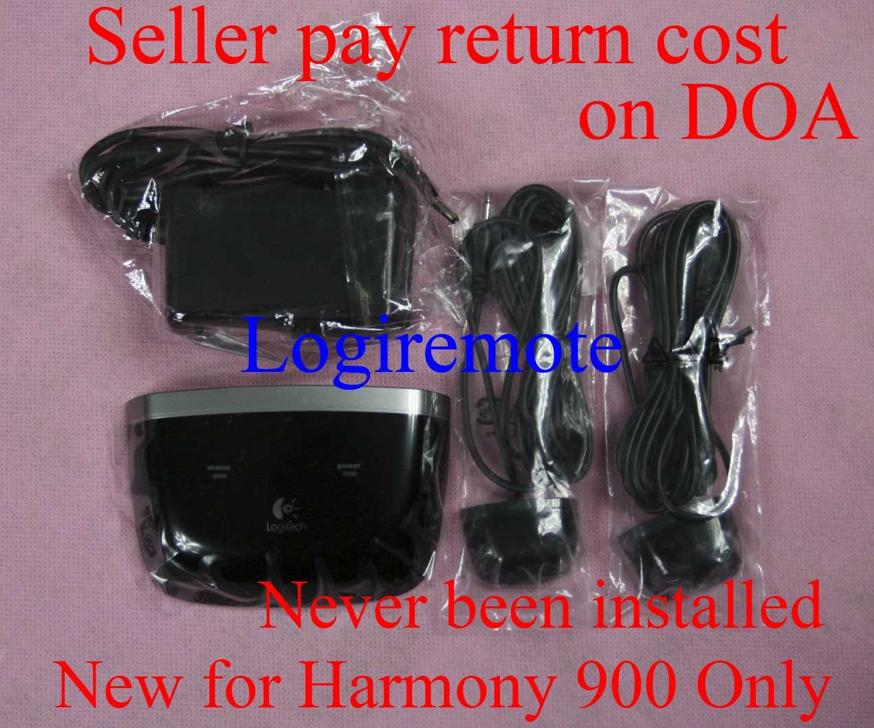 Full RF System extender/Blaster fr Logitech harmony 900 remote control ...