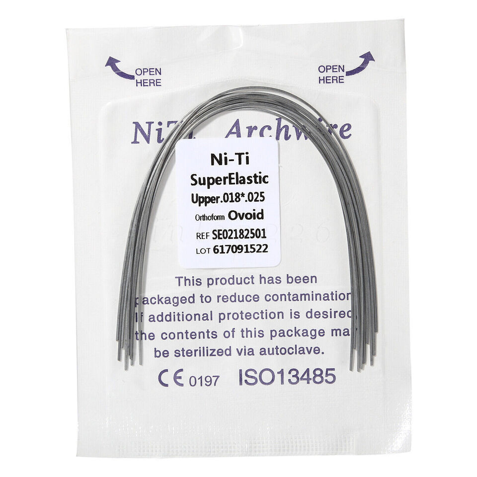 ETERFANT Dental Wires 10-Pack Dental Orthodontic Arch Wires ...