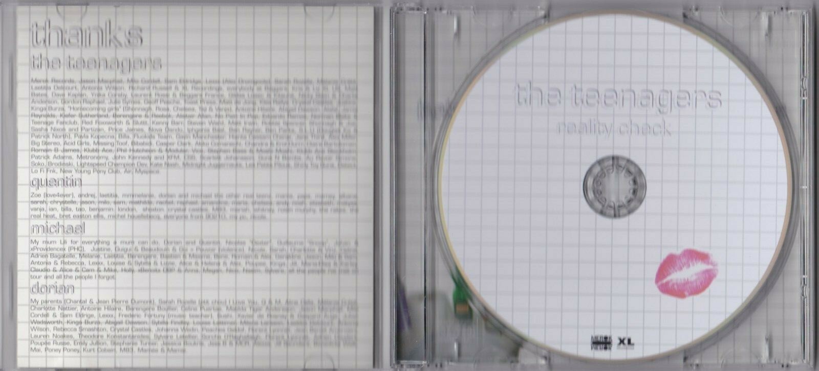 Reality Check by The Teenagers (CD Record, 2008) for sale online | eBay
