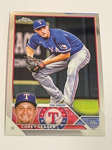 2023 Topps Chrome Baseball #45 - Corey Seager - Texas Rangers | eBay