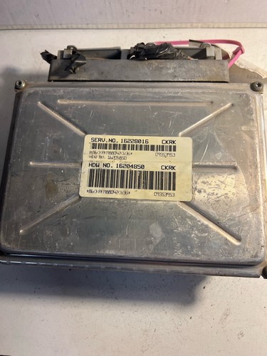 1997 1998 1999 2000 Chevy S10 ECU ECM Engine Computer Module 16228016 ...