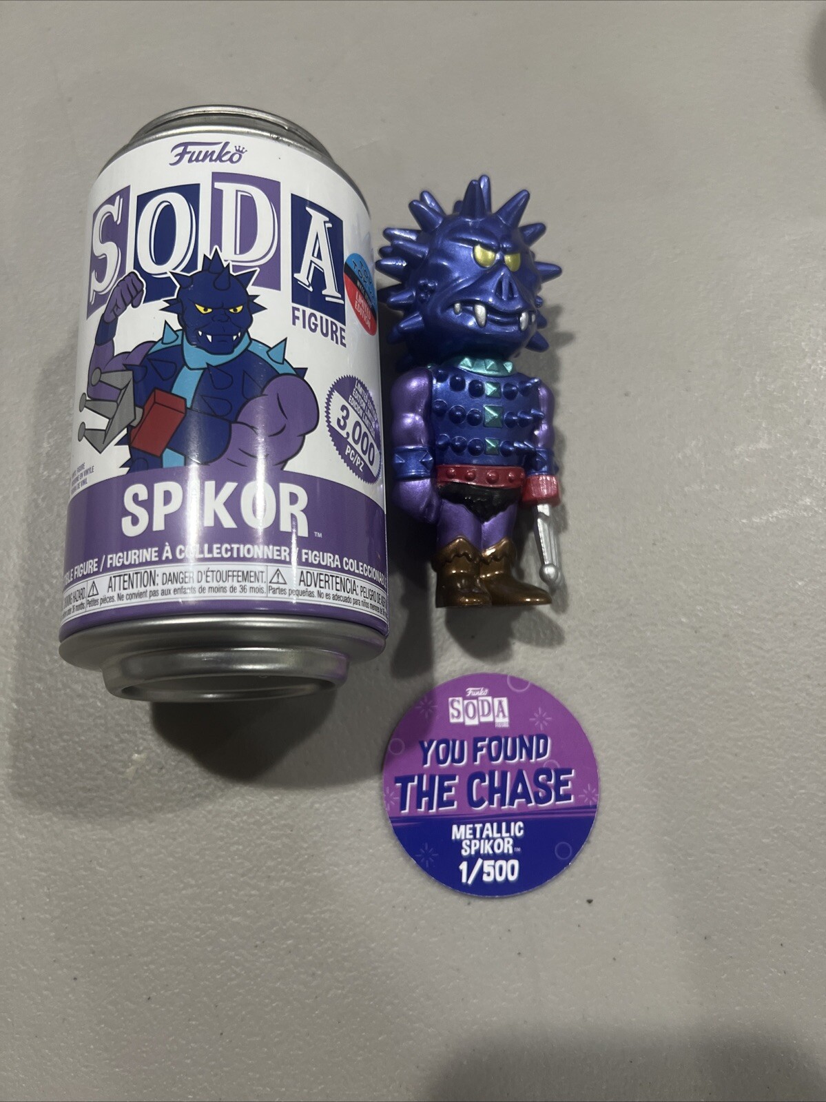 Funko Soda Pop Spikor Chase Toy Tokyo Limited Edition /500 MOTU | eBay
