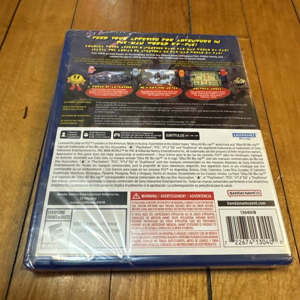 Pac-Man World: Re-Pac PS5 Playstation 5 Brand New | eBay